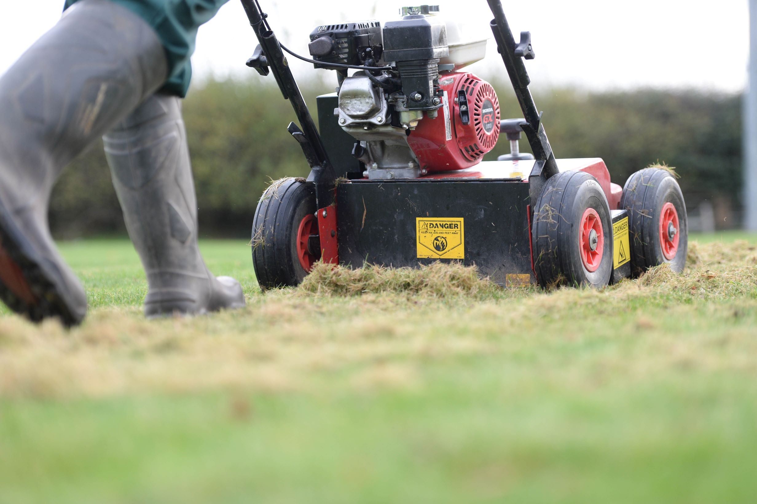 Machine Work Lawn Scarification and Aeration GreenThumb